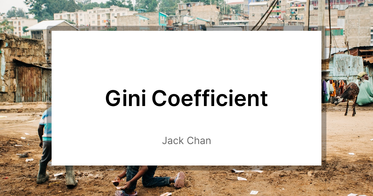 Gini Coefficient